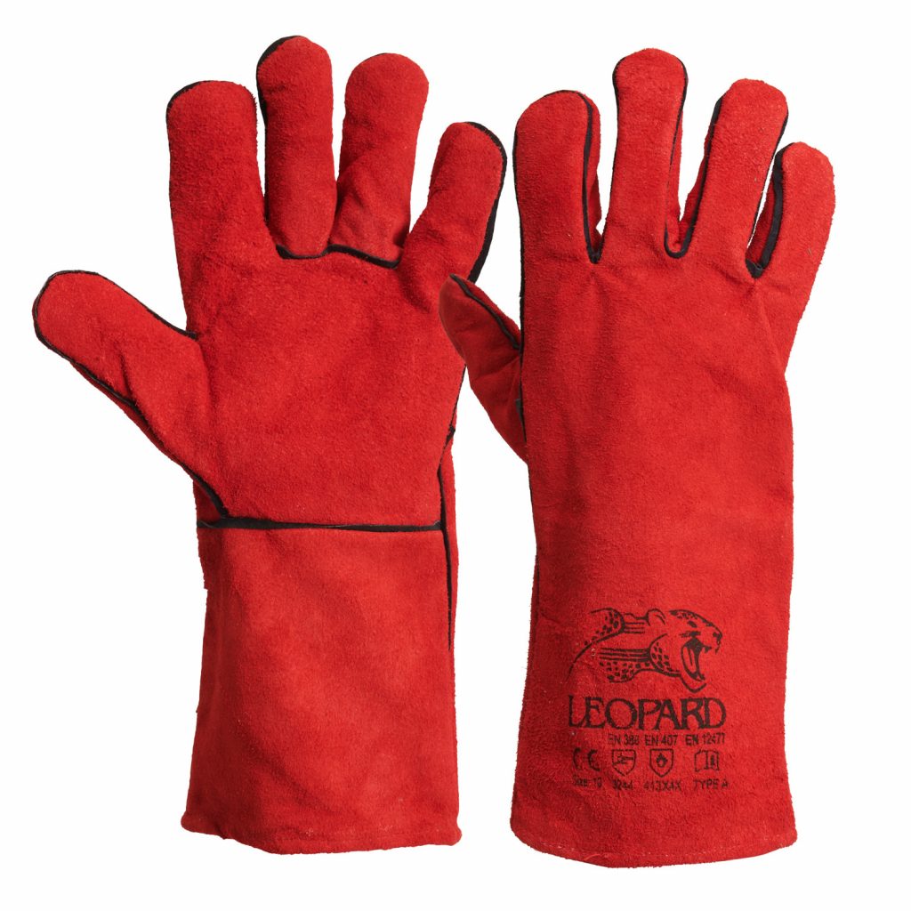 Red Welder Gauntlets – MHS International